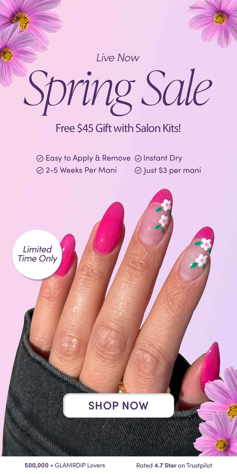 GLAMRDiP™ Canada Official Site | Salon-Perfect Home Nail System ...