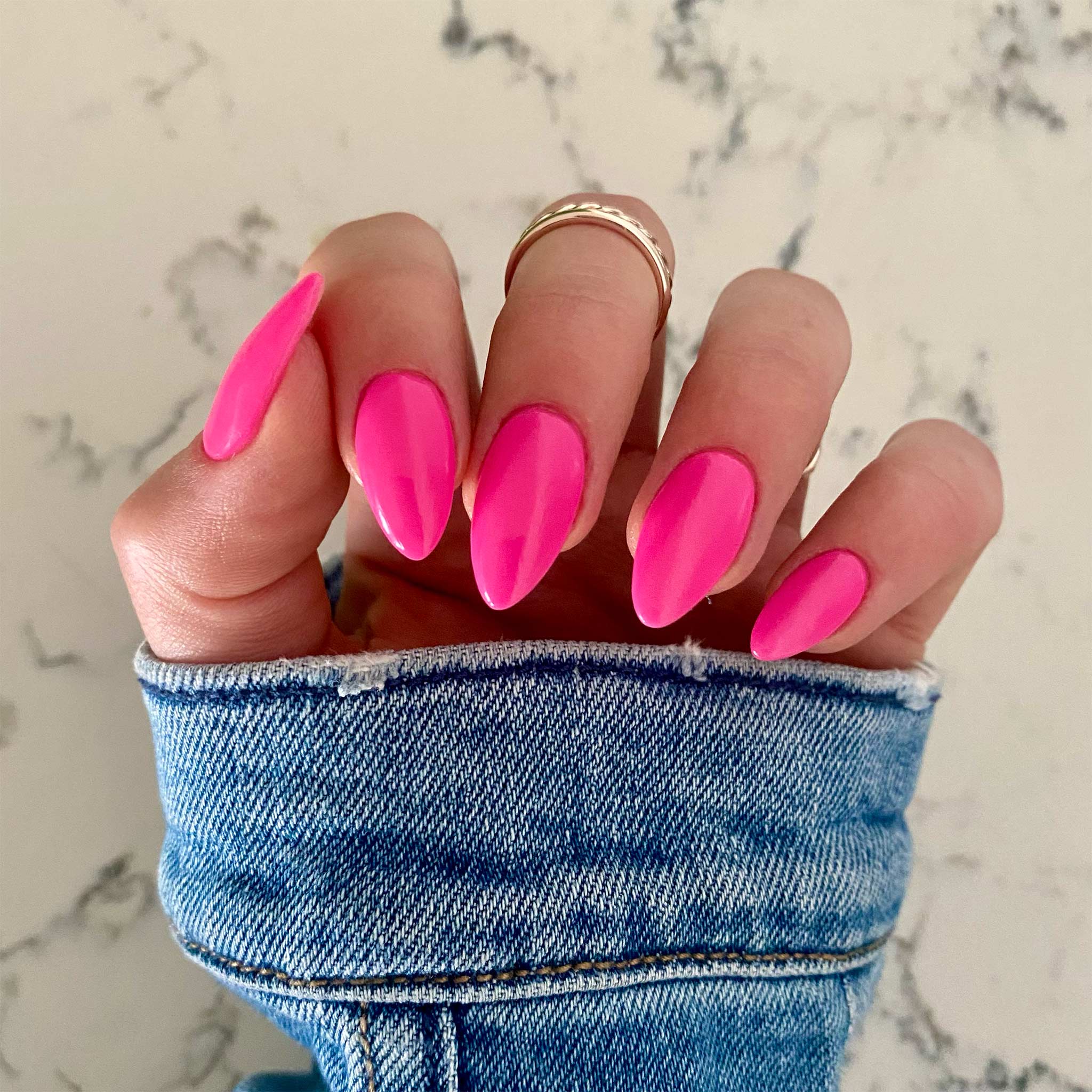 Crush Neon Pink Nail Powder | Pink Nail Designs | GLAMRDiP | GLAMRDiP ...